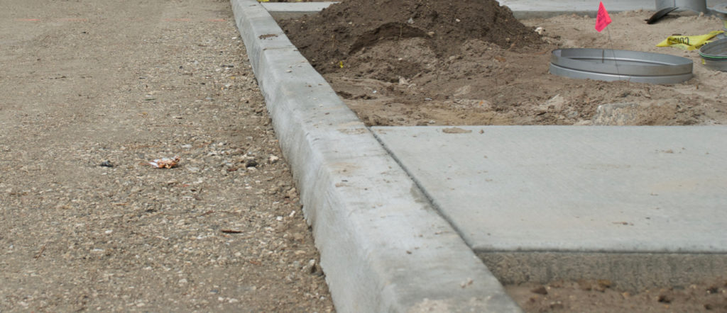 Concrete Curbing and Sidewalks – ARC Development